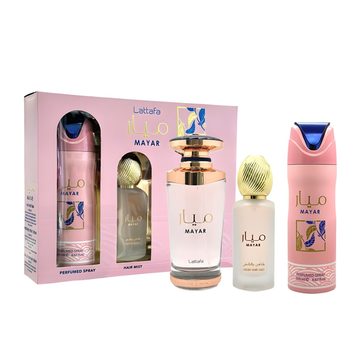 LATTAFA MAYAR 3PC SET, WOMEN'S GIFT SET, EDP – Shangri-la Perfumes