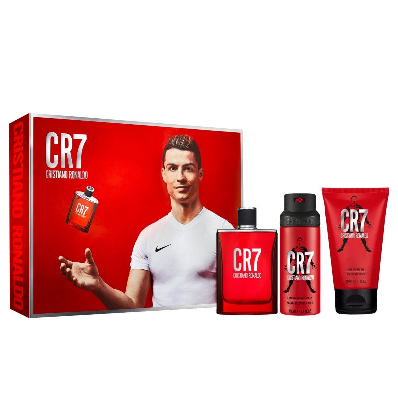 CRISTIANO RONALDO CR7 3PC SET, MEN'S GIFT SET, EDT – Shangri-la Perfumes