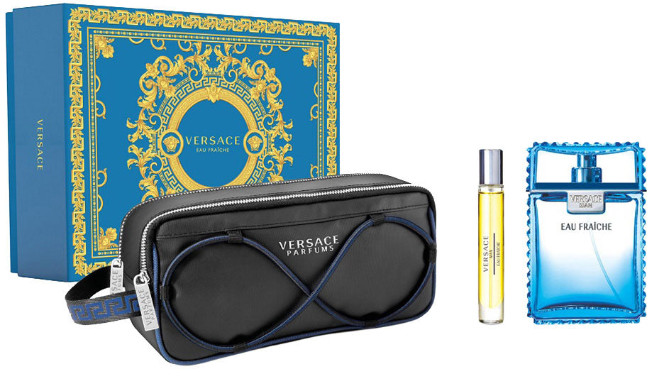VERSACE EAU FRAICHE 3PC SET, MEN'S GIFT SET – Shangri-la Perfumes
