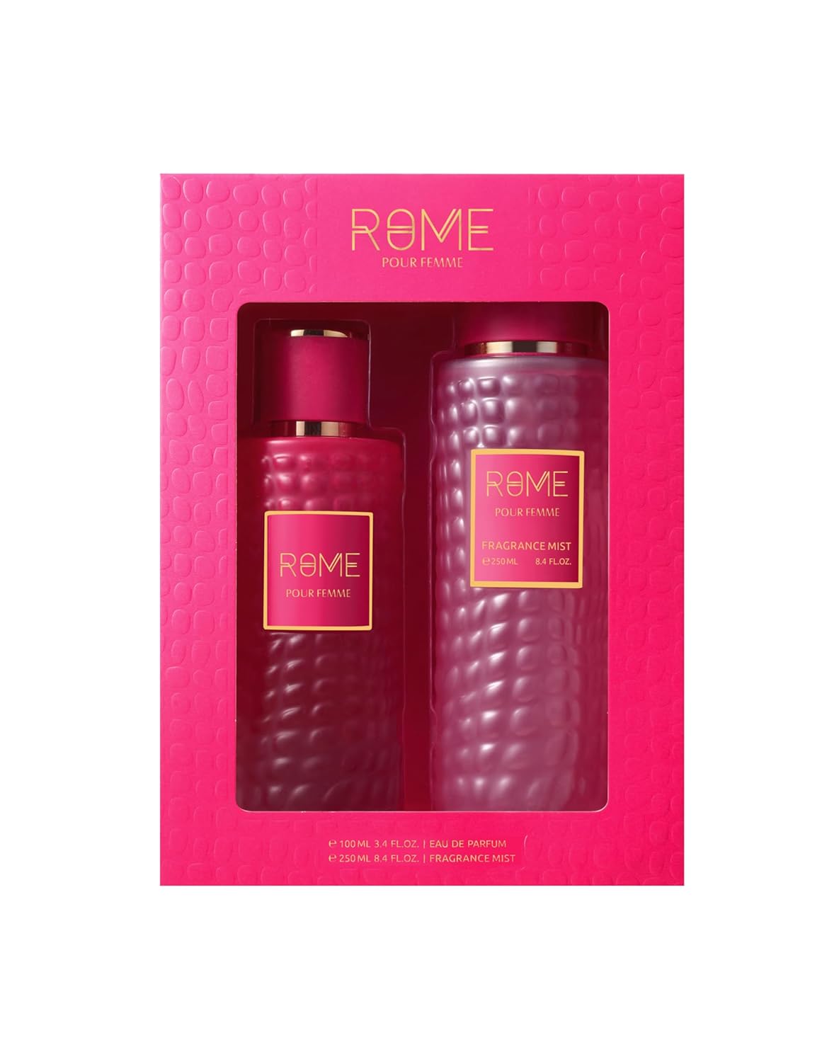 Bharara Mast Rome Femme 2pc Set 100ml (3.4oz) EDP + 8.0oz Body Mist. E ...