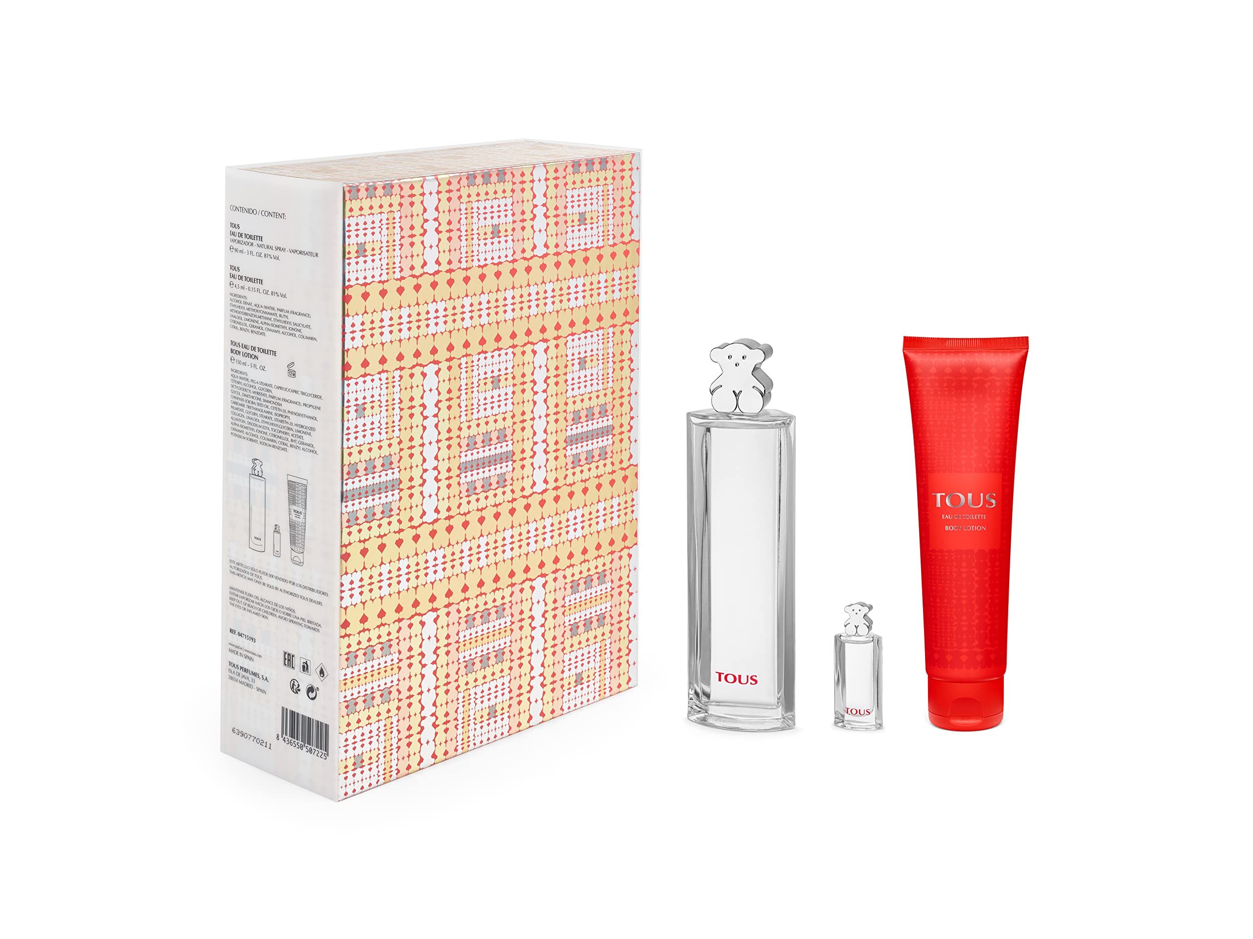 TOUS BEAR SET, WOMEN'S GIFT SET, EDT 2 PC | Perfumes for men and women
