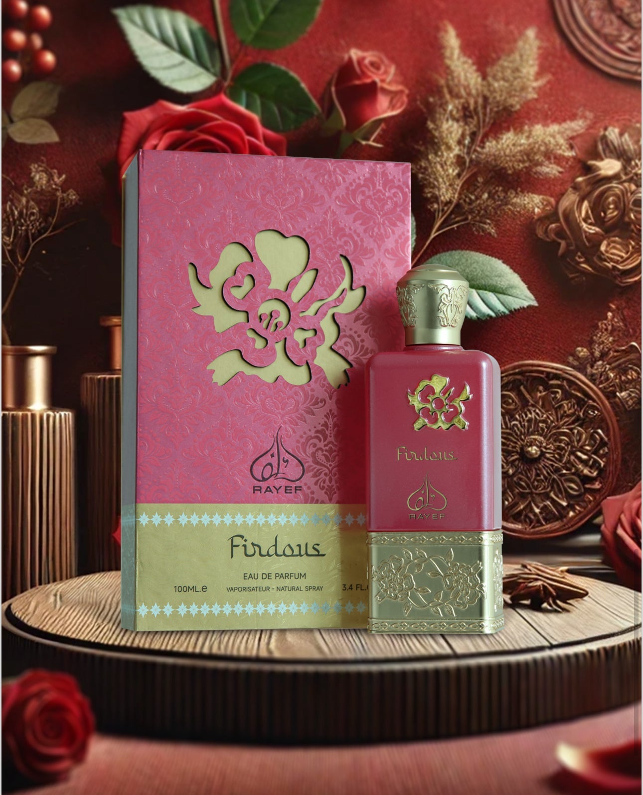 RAYEF FIRDOUS 3.4OZ, UNISEX PERFUME, EDP 3.4 OZ | Perfumes for men and ...