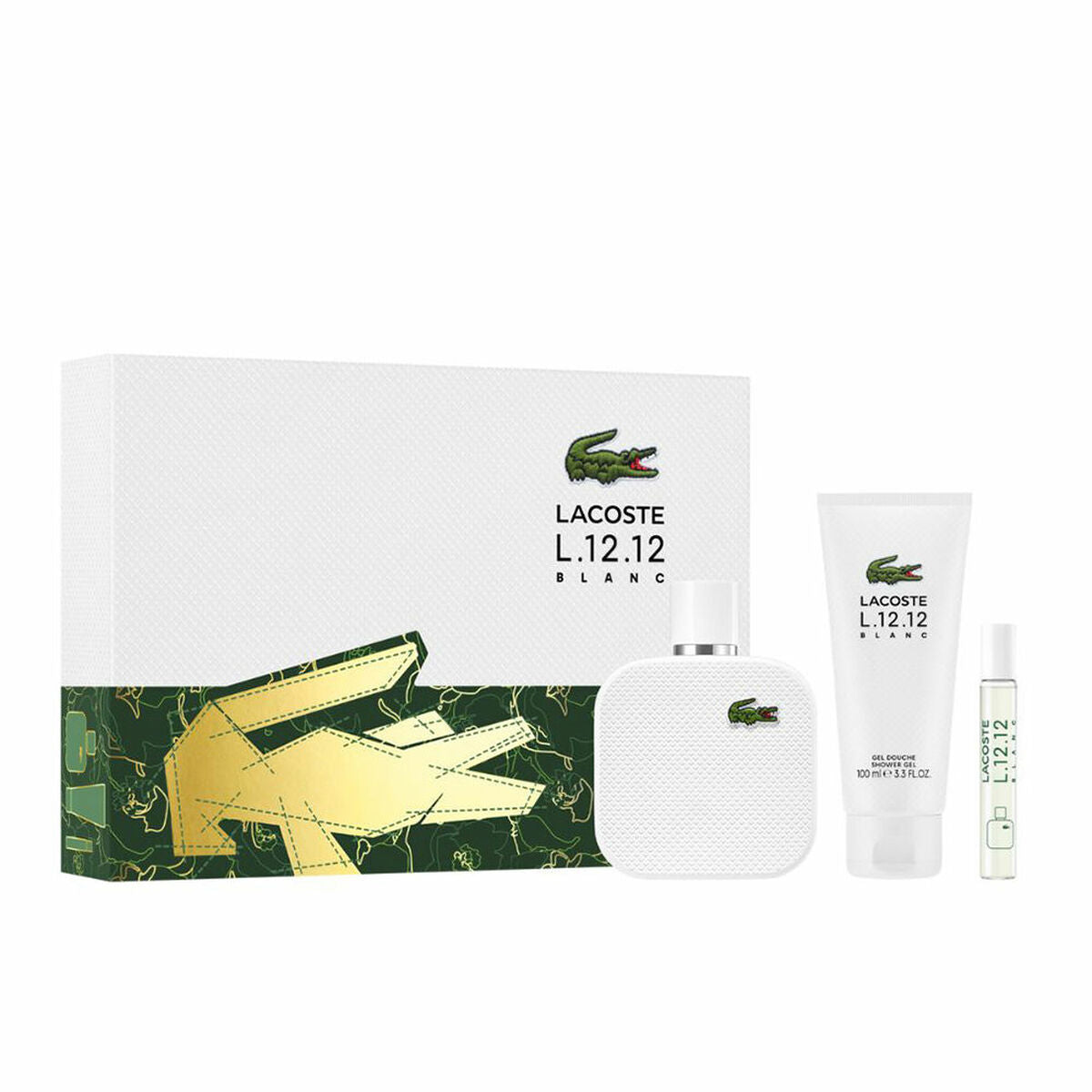 LACOSTE BLANC 3PC SET, MEN'S GIFT SET, EDT 3 PC | Perfumes for men and ...