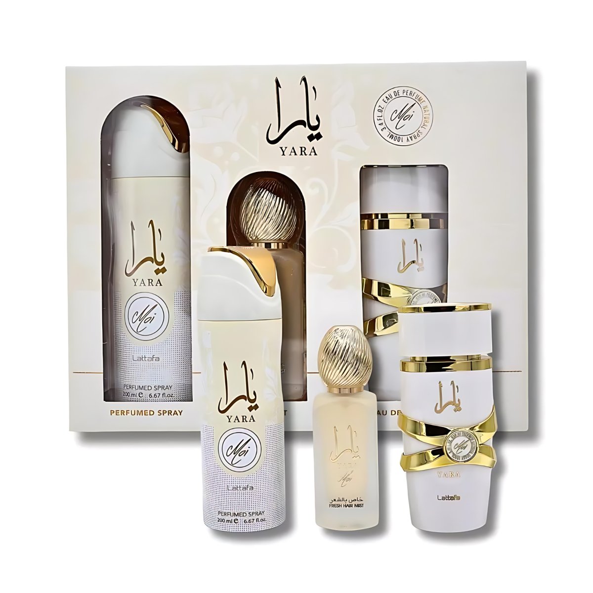 LATTAFA YARA MOI 3PC SET, WOMEN'S GIFT SET, EDP – Shangri-la Perfumes