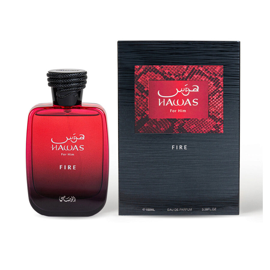 RASASI HAWAS FIRE 3.38OZ, MEN'S PERFUME, EDP – Shangri-la Perfumes