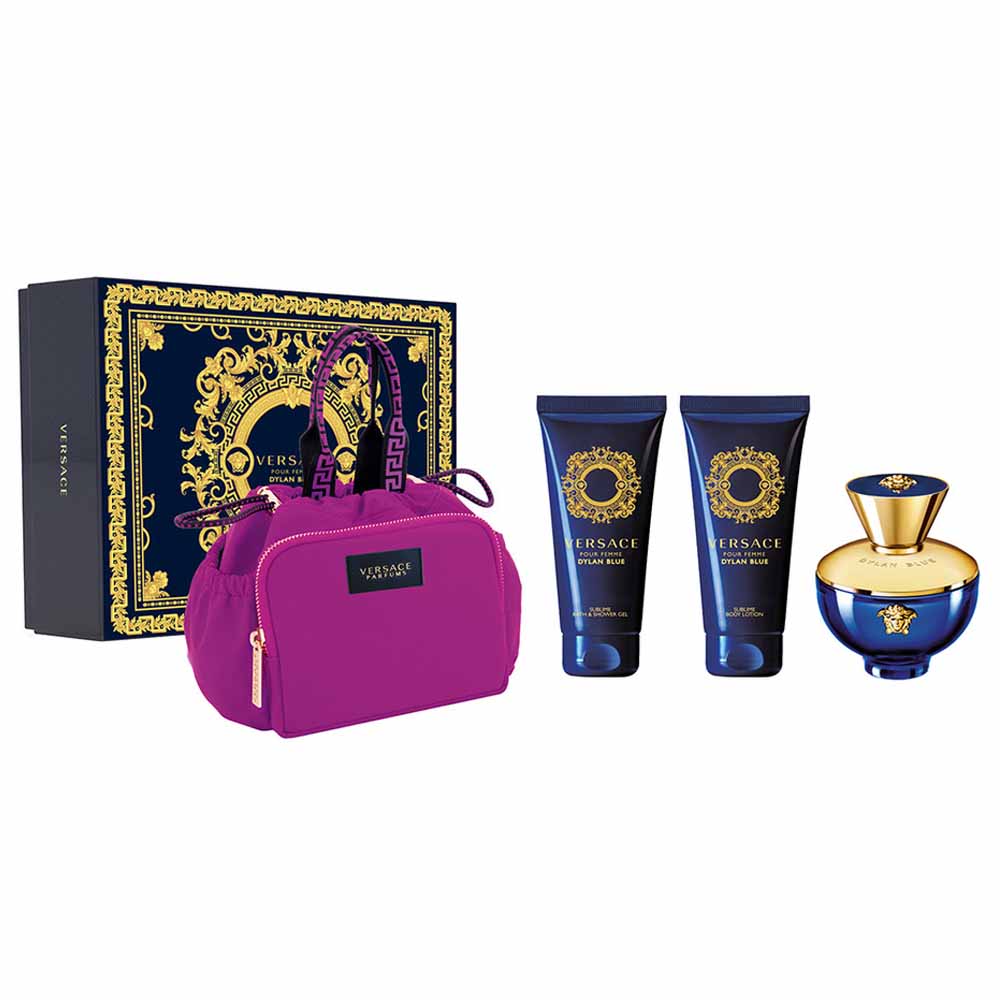 DYLAN BLUE 4PC SET, WOMEN'S GIFT SET, EDP 4 PC | Perfumes for men and women